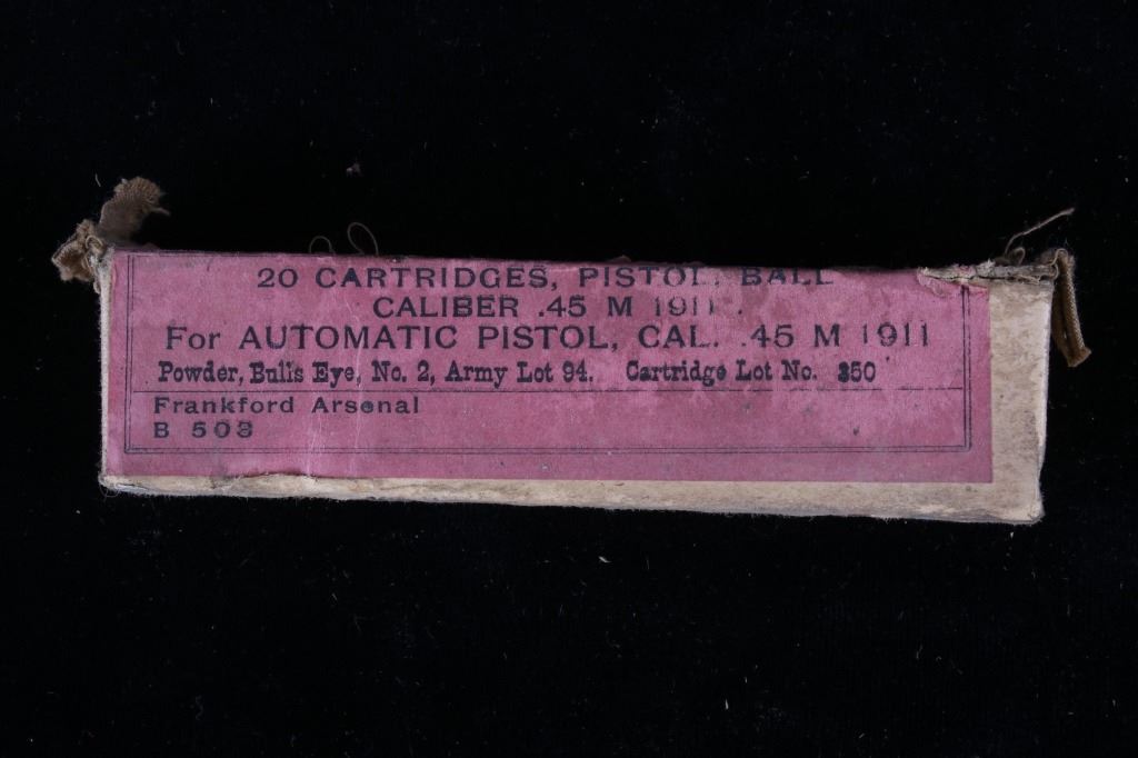 Original Colt WWII .45 M1911 Pistol Ammunition