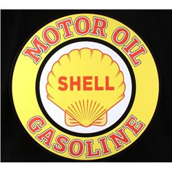 Shell Motor Oil Gasoline Advertising Sign