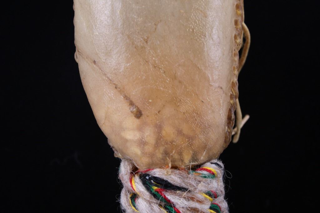 Native American Rawhide & Antler Dance Rattle