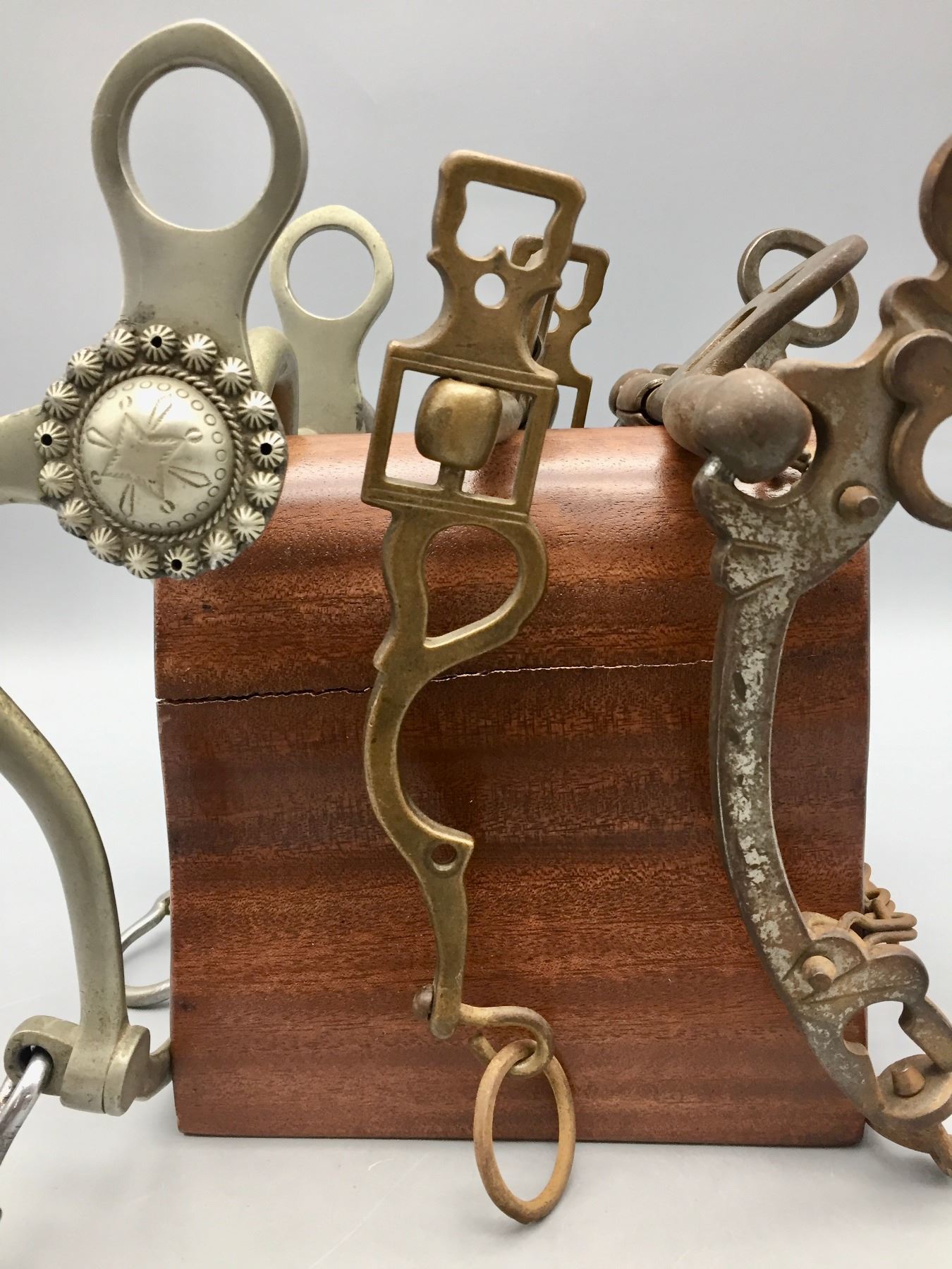 Three Vintage Horse Bits