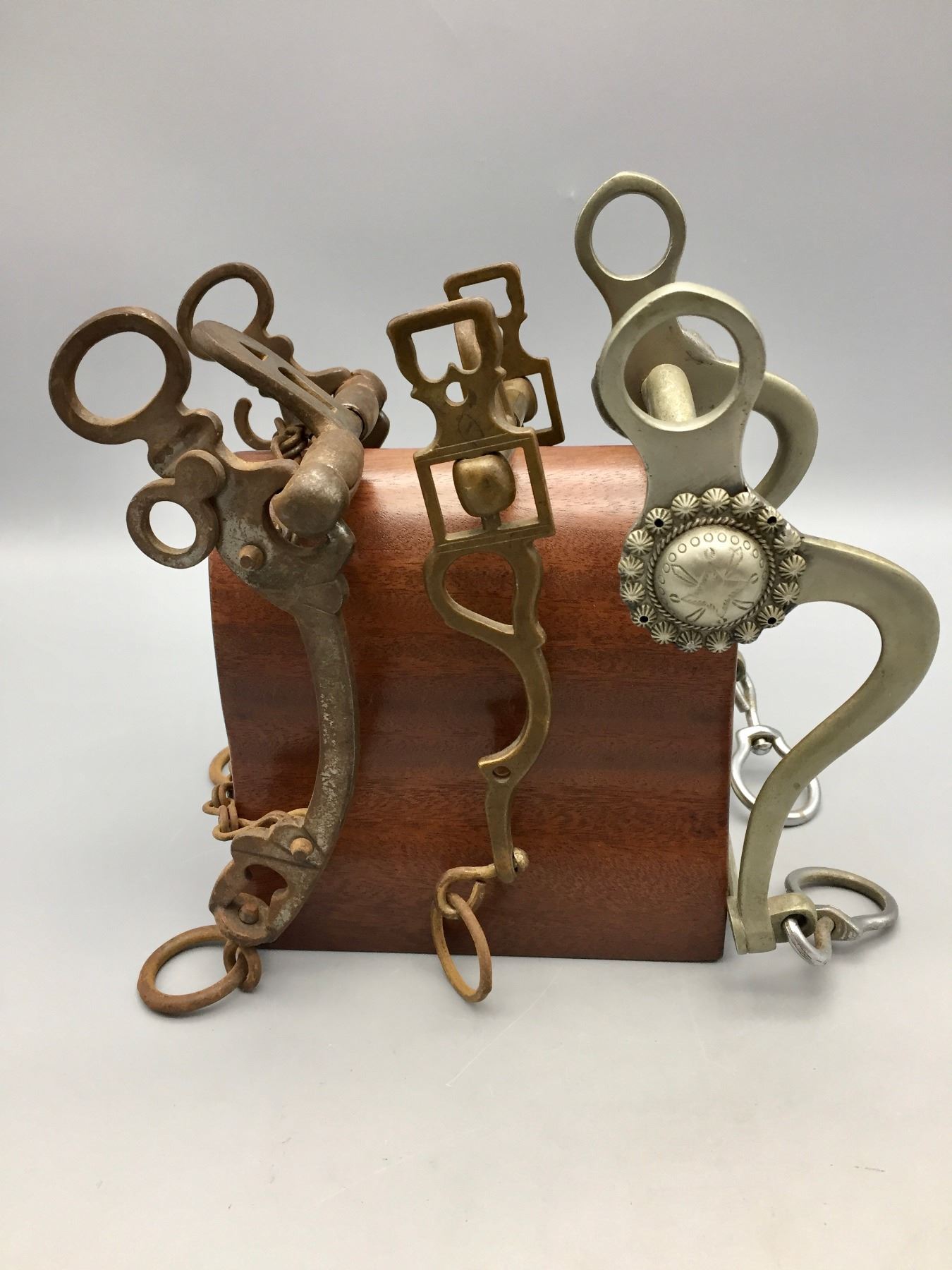 Three Vintage Horse Bits