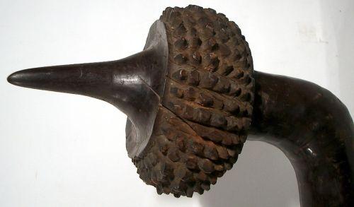 A SUPERB AND EARLY FIJIAN WAR CLUB (totokia),c.19