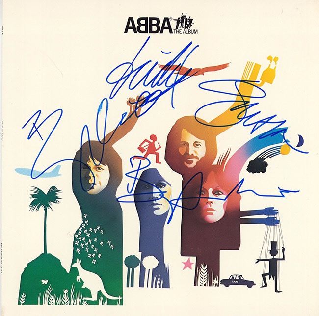 Abba The Album signed Album