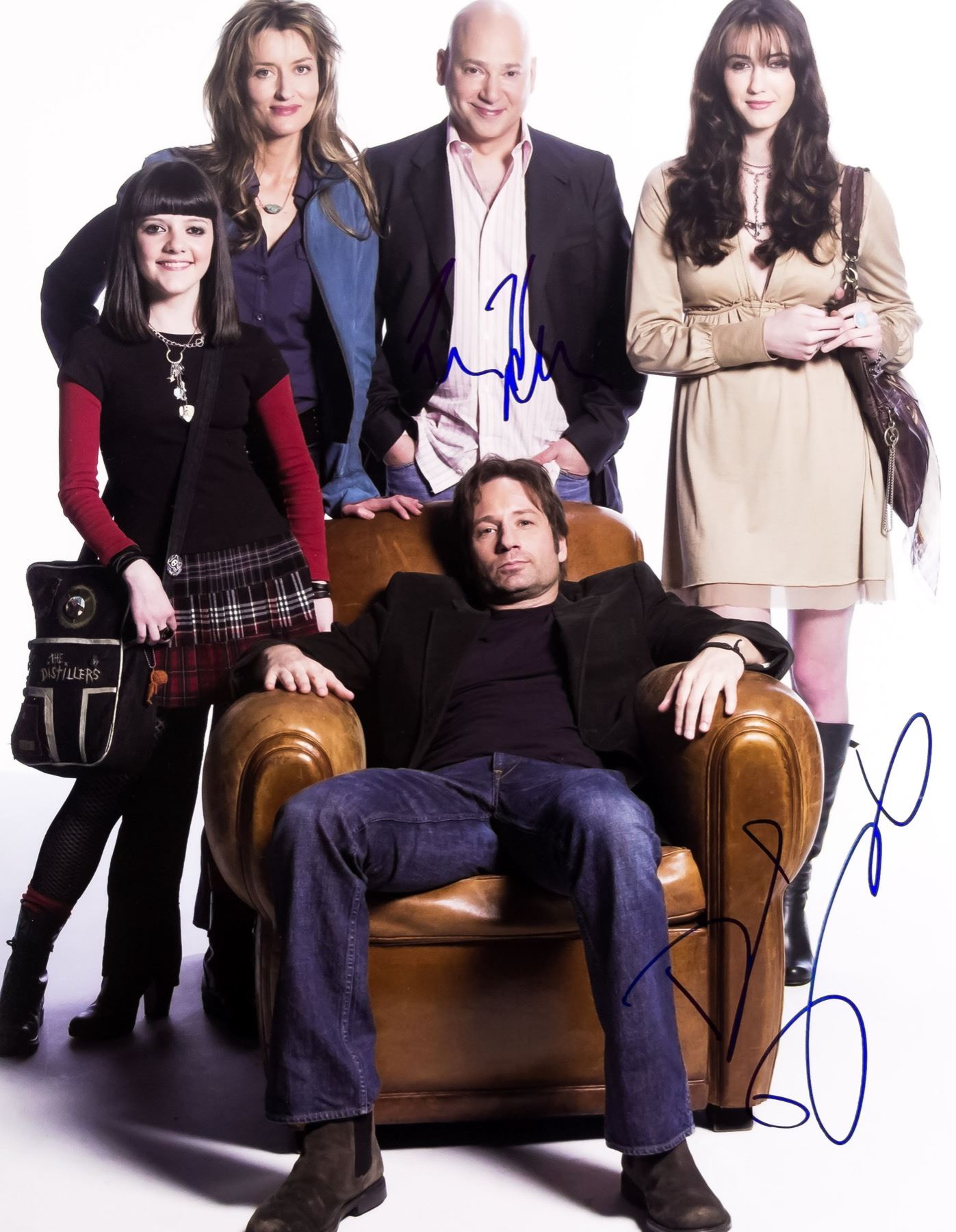Californication cast signed photograph 11x14