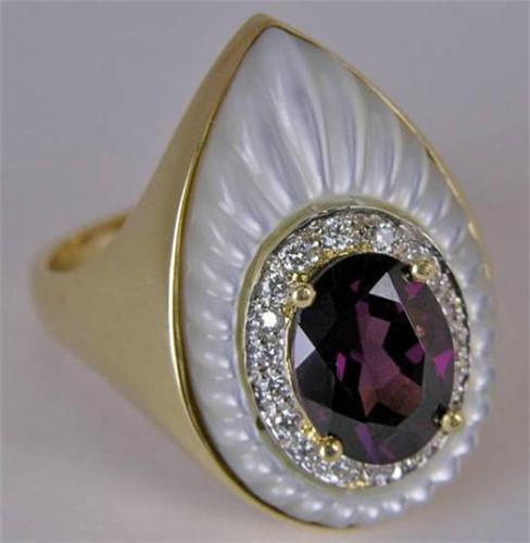 Erte "Clair De Lune" Ring Limited Edition