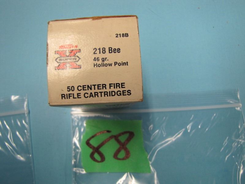 box 218 bee Western Super X ammunition