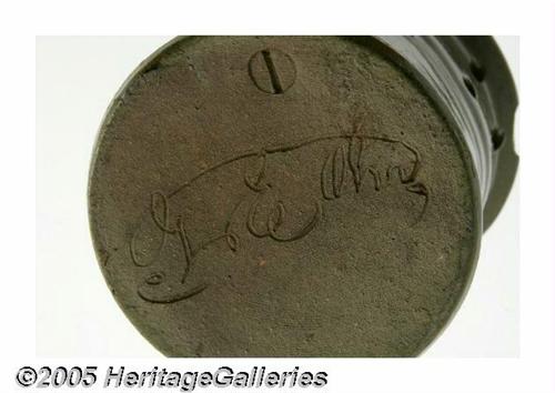 An American Ceramic Puzzle Mug George Ohr, c.1890