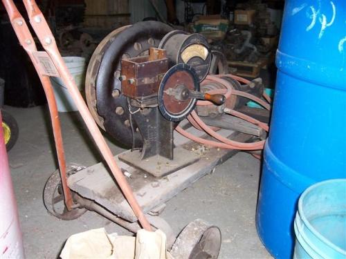 JEWELL BUZZ COIL TESTER ON CART