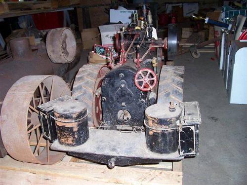 1/4 SCALE HOMEMADE MODEL STEAM TRACTOR