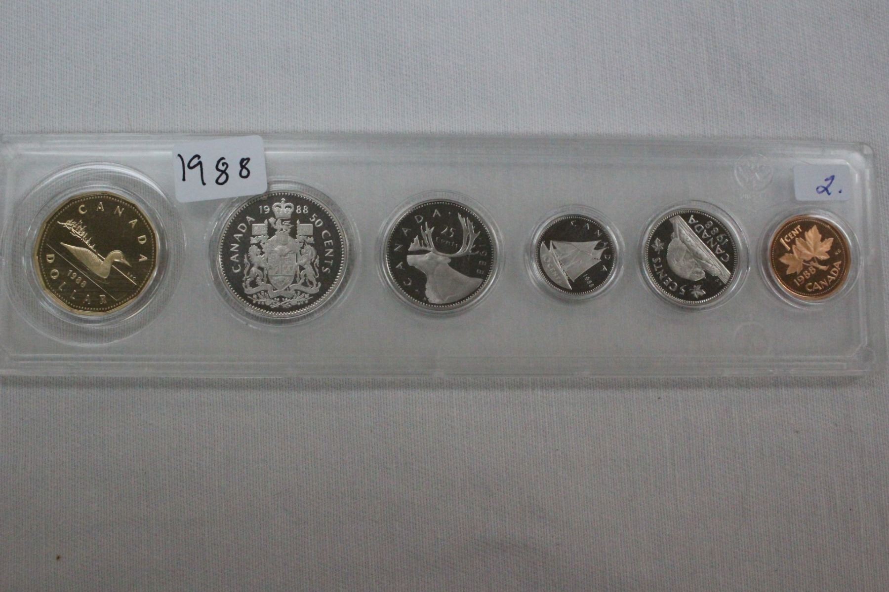 Canada Coin Set - 1988