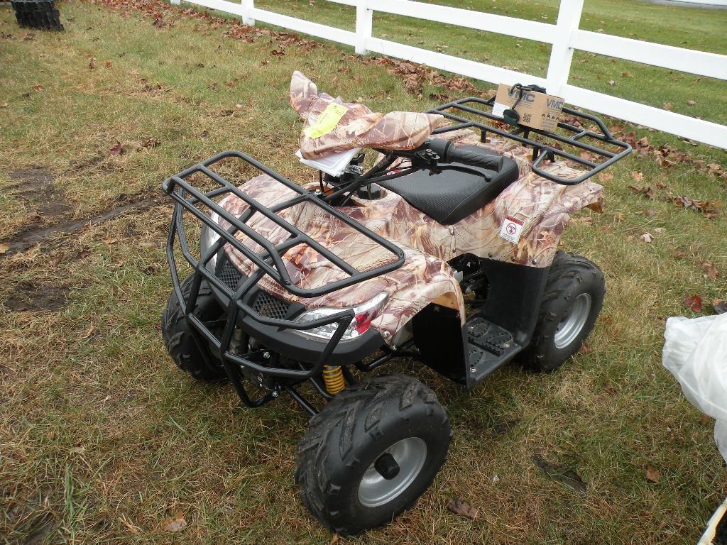 2007 Loncin 100cc youth ATV -needs battery SN#-L5XYUMK0871001934