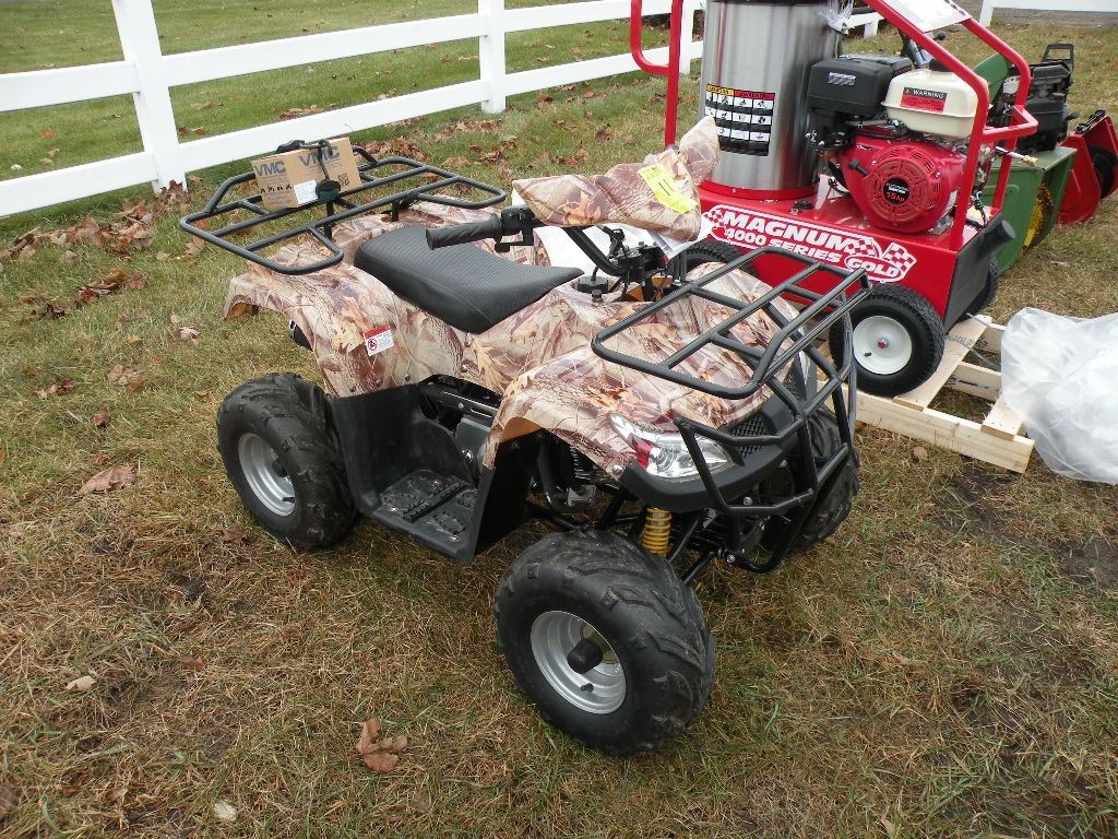 2007 Loncin 100cc youth ATV -needs battery SN#-L5XYUMK0871001934