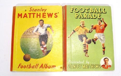 Stanley Matthews 'Football Parade' and Stanley Matthews 'Football Album ...