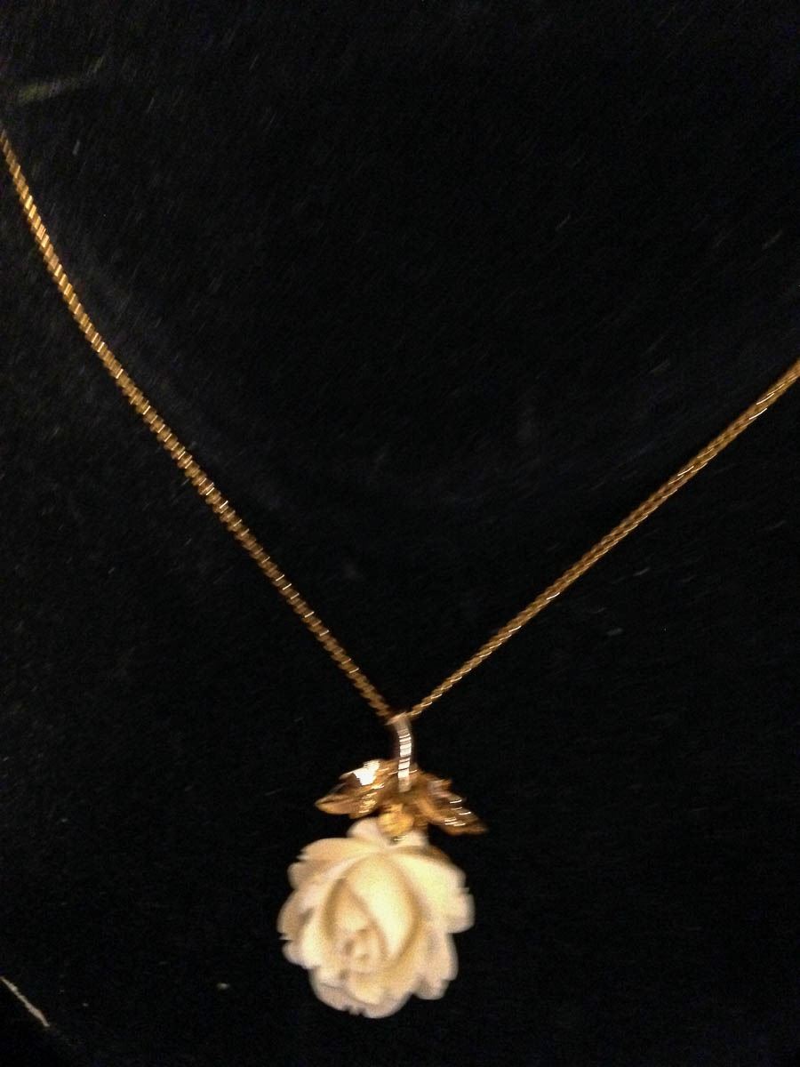 Carved Ivory/Bone Jewelry (6 pieces)