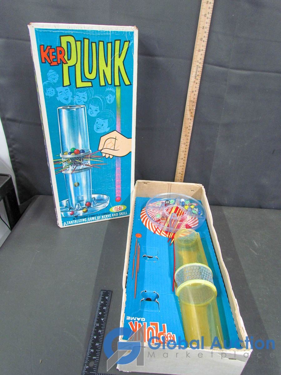 Vintage Ideal Brand Ker Plunk Game