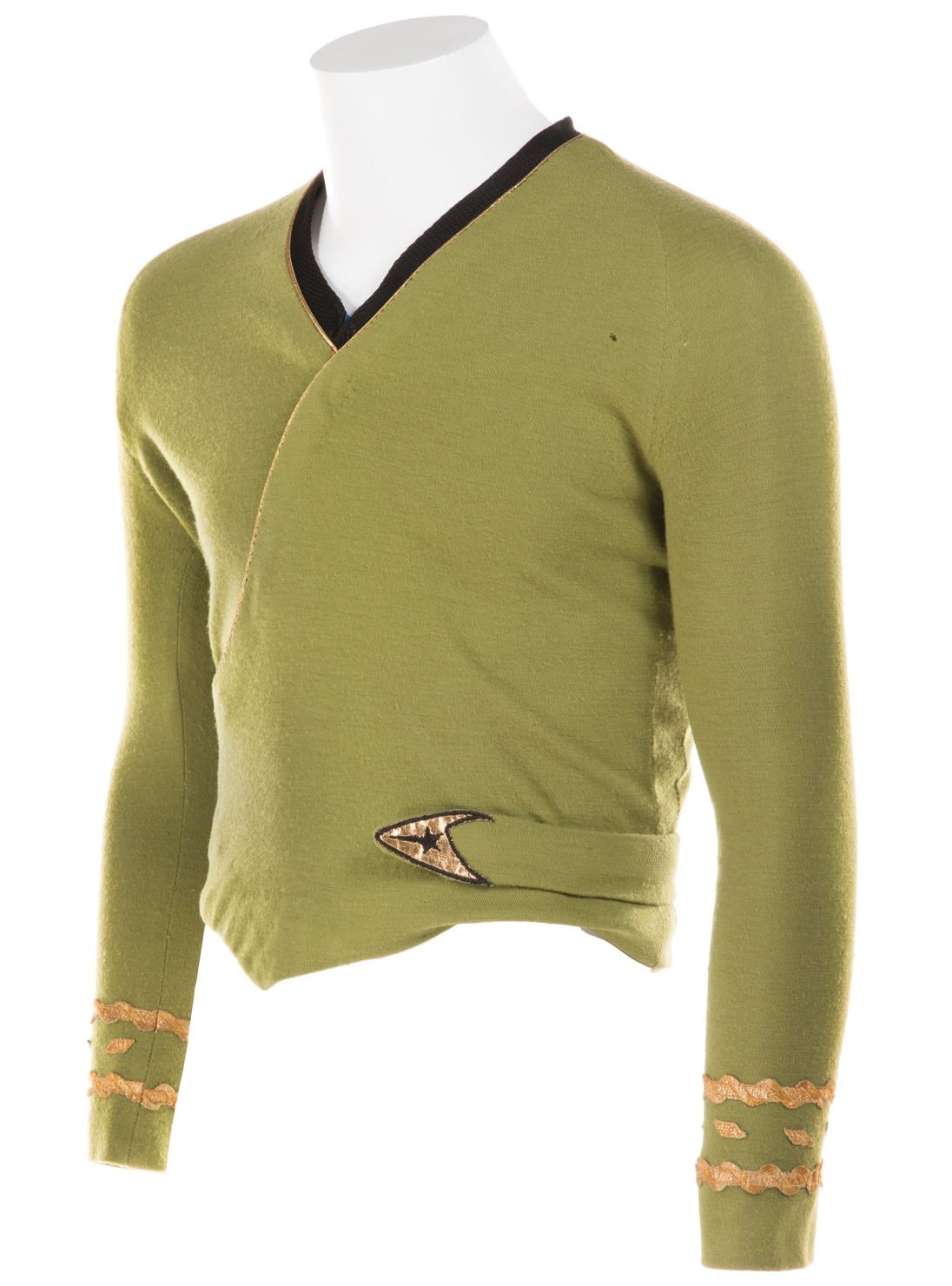 William Shatner 'Captain James T. Kirk' wraparound tunic from Star Trek ...