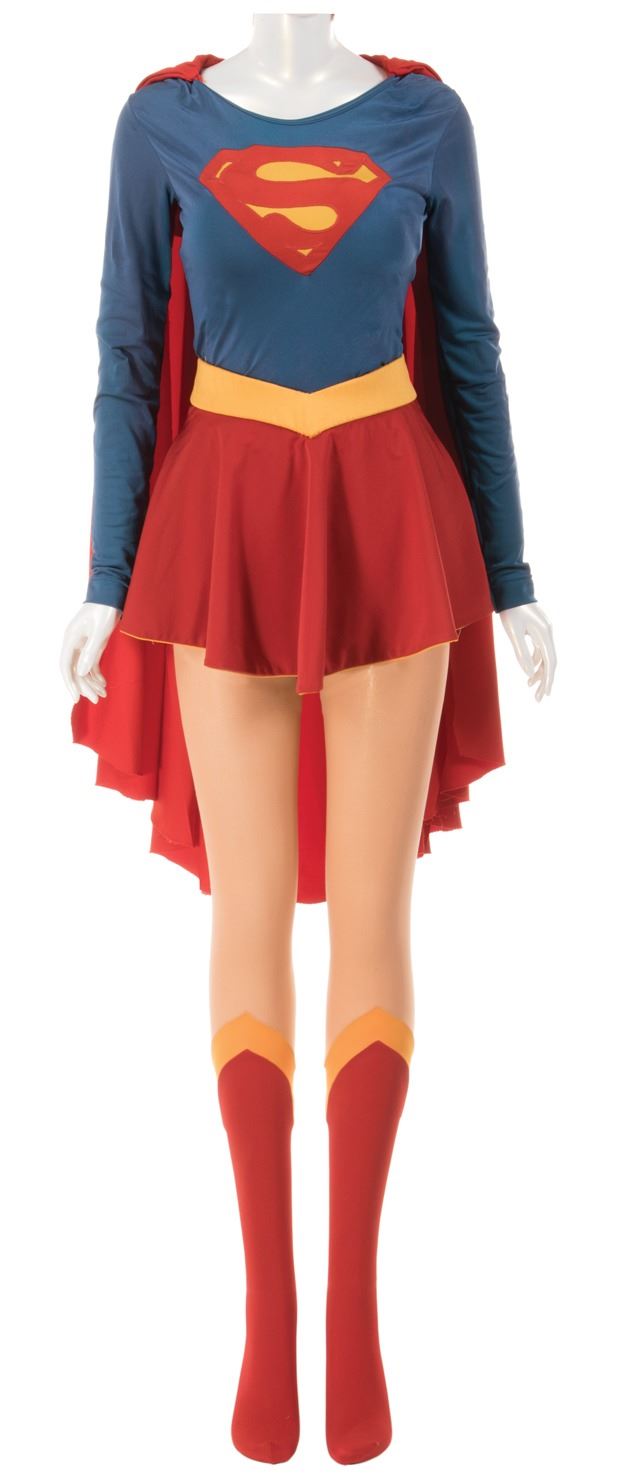 Helen Slater 'Supergirl' signature superhero uniform from Supergirl.