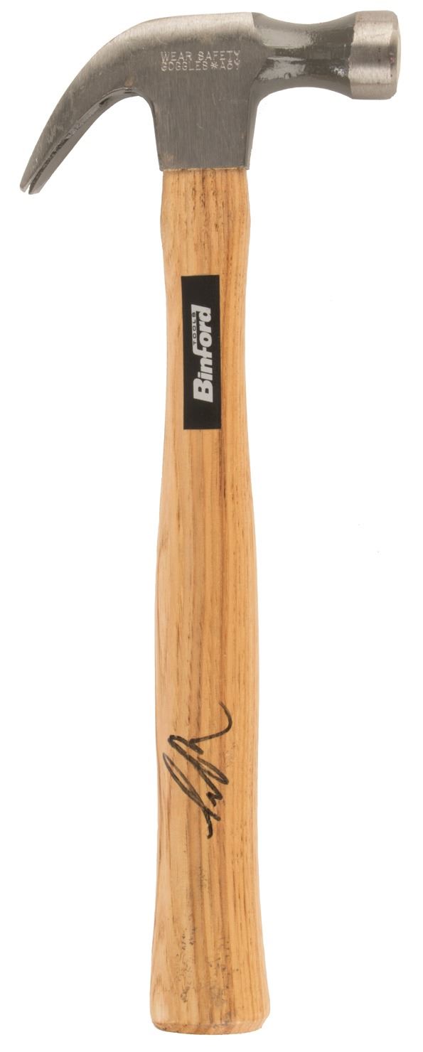 Tim Allen 'Tim Taylor' signed prop hammer from Home Improvement.