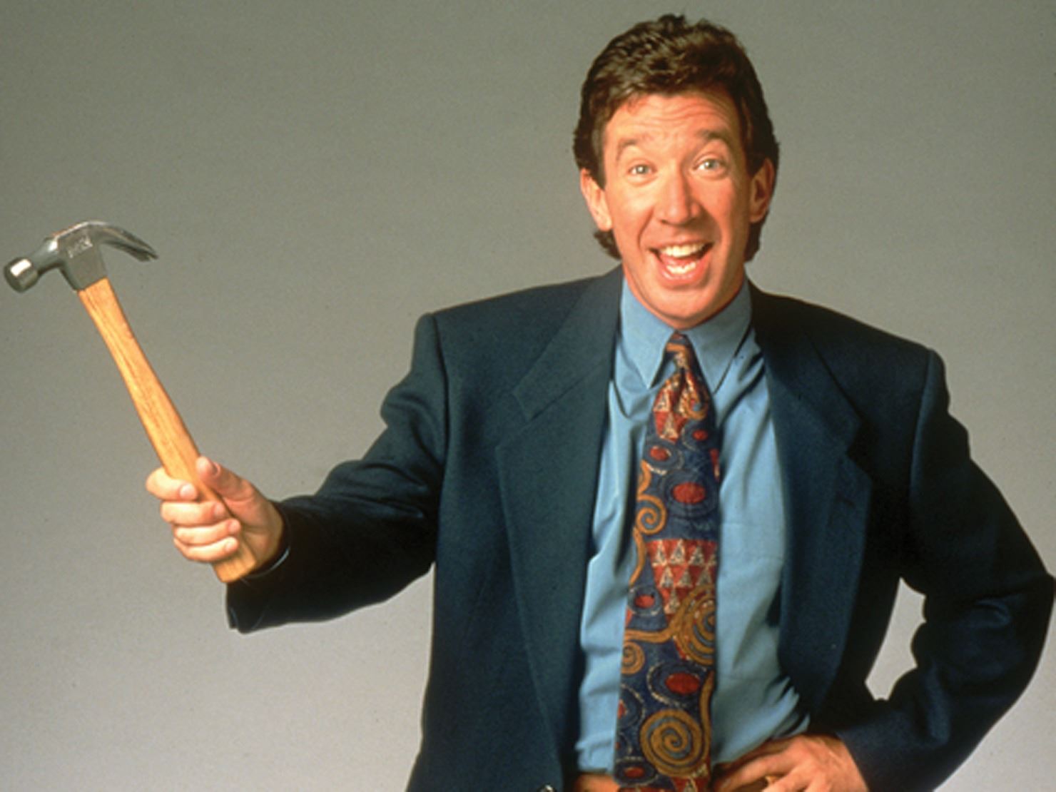 Tim Allen 'Tim Taylor' signed prop hammer from Home Improvement.