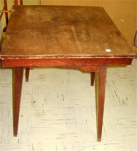 Antique Puzzle Table Turning Top
