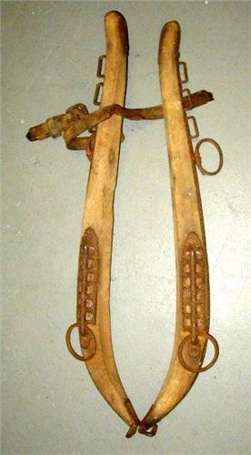 Antique Western Set Of Hames