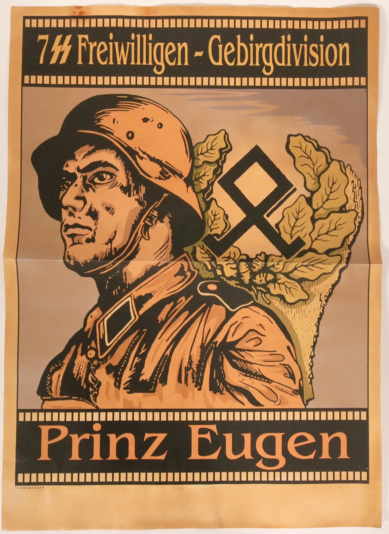 German Mtn Div SS Propaganda Posters WWII Repro 3 109832 german-mtn-div-ss-propaganda-posters-wwii-repro-3-109832