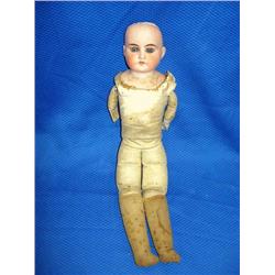 Lilly German bisque doll NOTE - no hair, one hand