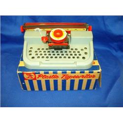 Plastic Typewriter in Original Box