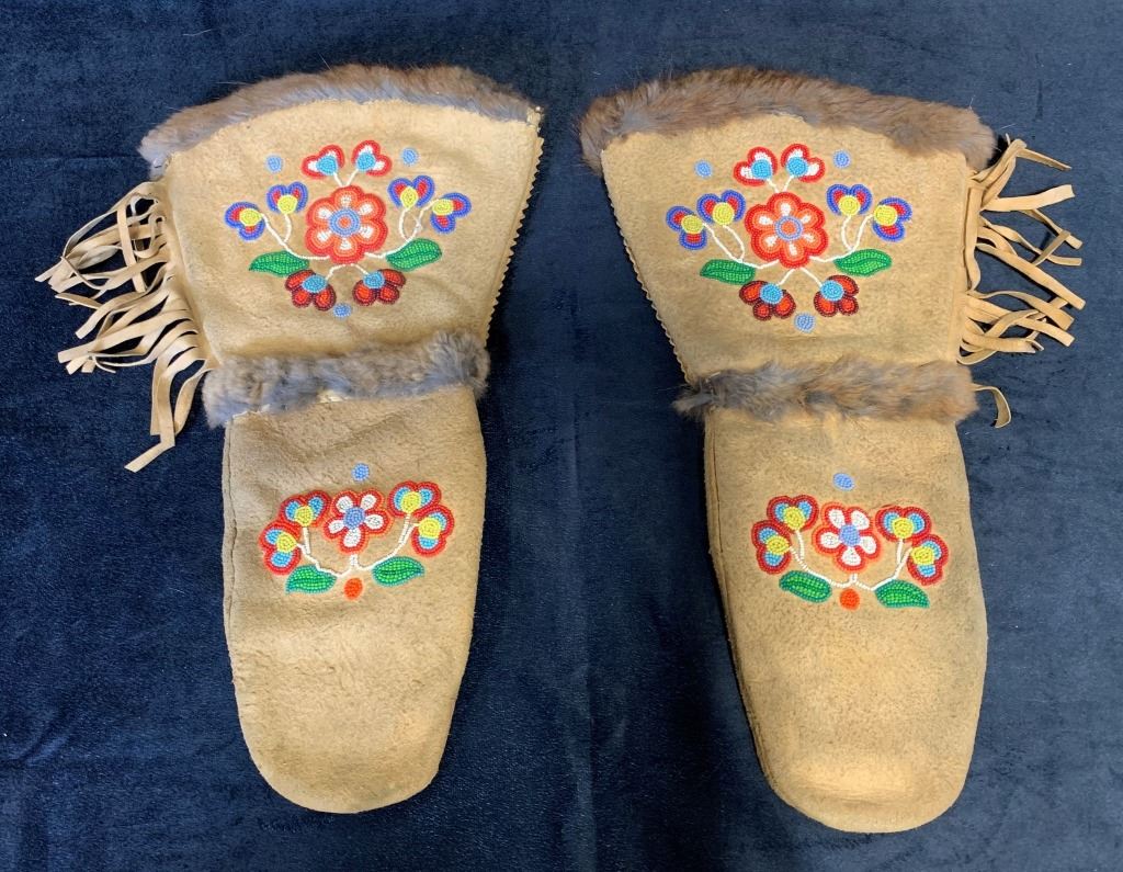 Original Hand Made Inuit Boots & Gloves