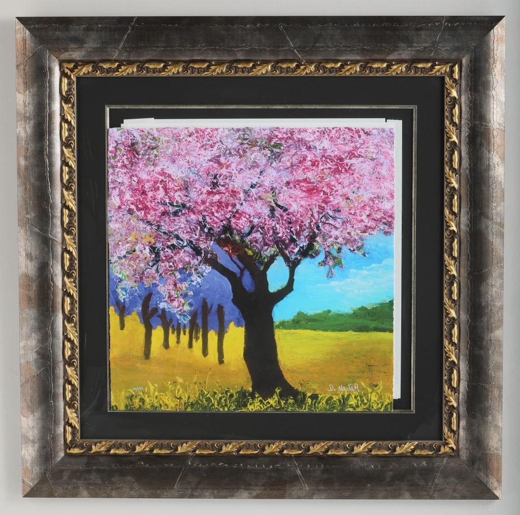 David Najar's "Rose Tree" Limited Edition Print