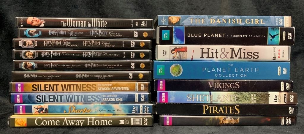Collection of 18 DVD Movies