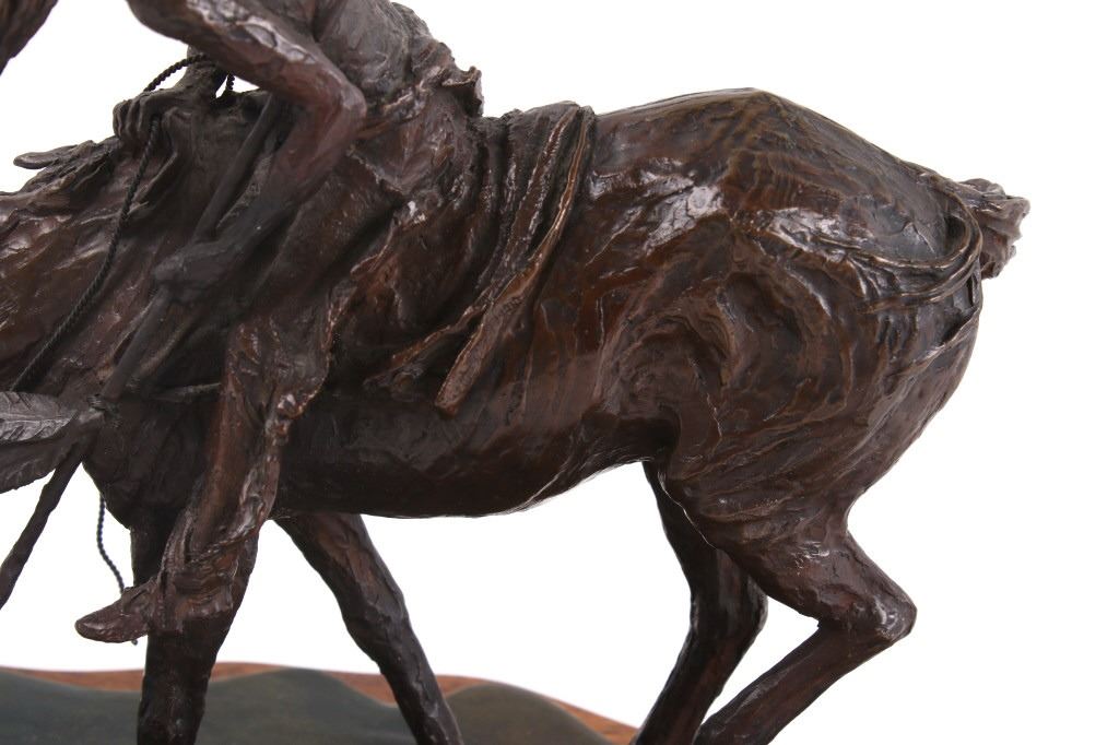 River Mystery Bronze Sculpture By James Roybal