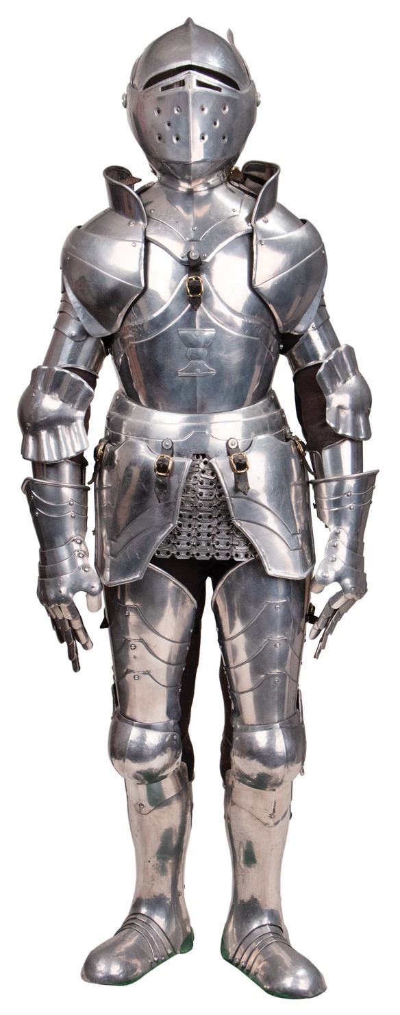 Terry English half-scale 'Lancelot' armor from Excalibur. | Barnebys