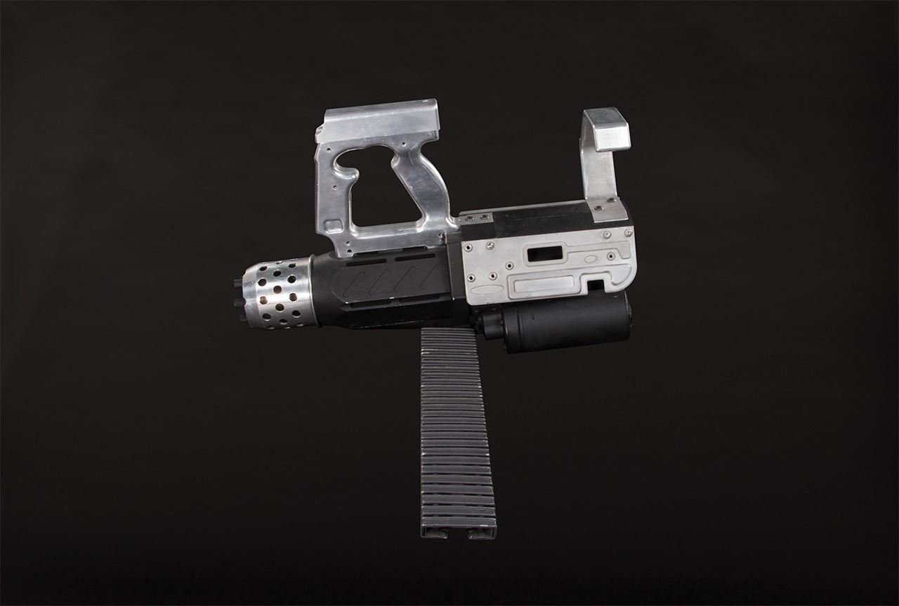Matthew G. Taylor 'Nemesis' hero prop mini-gun from Resident Evil ...