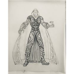 Wishmaster (1997) - Djinn Full Body Concept Artwork - Lot A