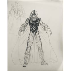 Wishmaster (1997) - Djinn Full Body Concept Artwork - Lot B