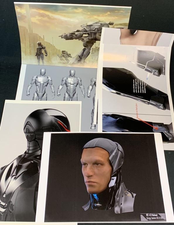 RoboCop (2014) - Production Concept Art (Set of 6)
