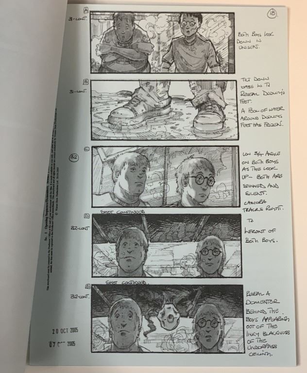 Harry Potter and the Order of the Phoenix (2007) - 31 Page Storyboard ...