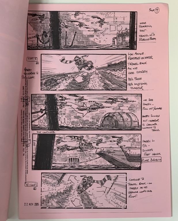 Harry Potter and the Order of the Phoenix (2007) - Storyboard Set (Pink)