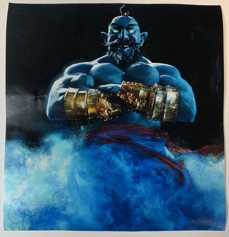 Aladdin (2019) - Genie Production Design Artwork
