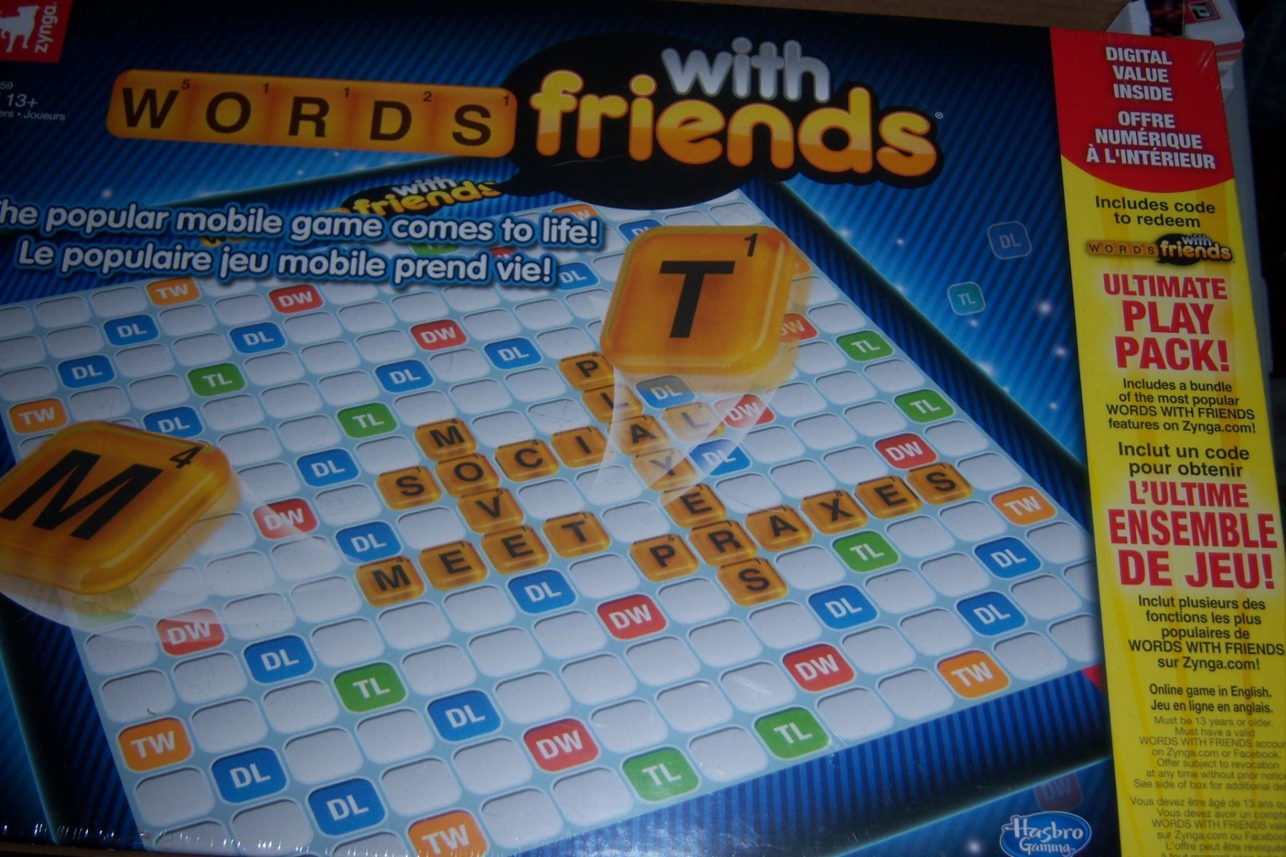 Words With Friends Board Game Words With Friends Board Game