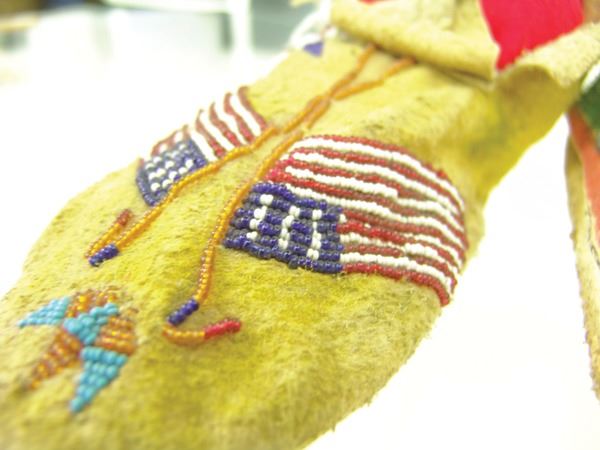 Santee Sioux Beaded Moccasins