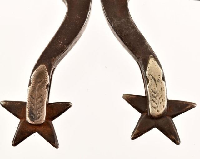 JR McChesney Double Diamond Spurs