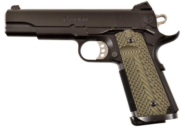 Texas Ranger Jack Dean's Custom Caspian 1911 .45