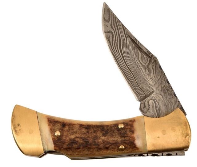 Texas Ranger Captain Jack Dean Damascus Knife