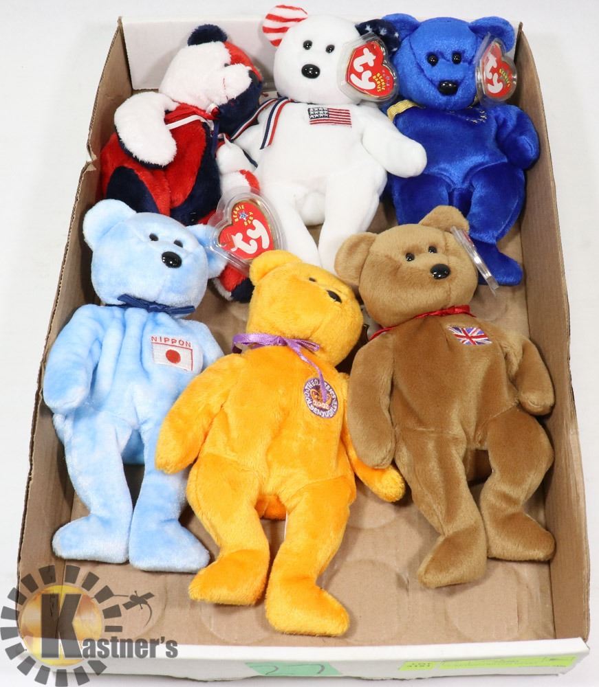 TY RETIRED BEANIE BEARS