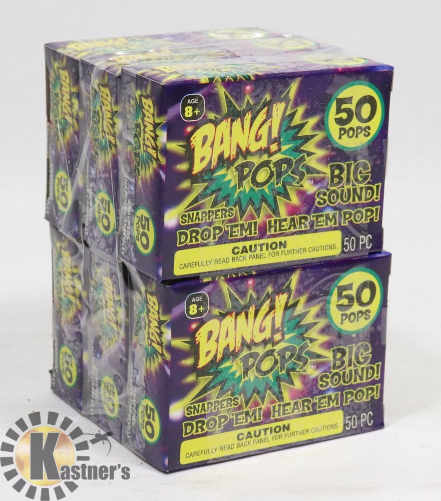 6 PACKS BANG! POPS / 50 PER PACK