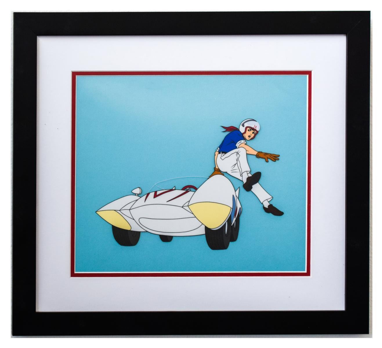 Fine Art Management- Sericel "SPEED RACER JUMPING"
