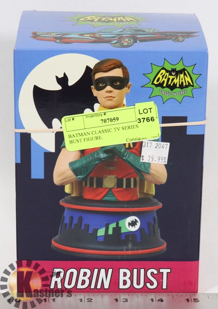BATMAN CLASSIC TV SERIES ROBIN BUST FIGURE.