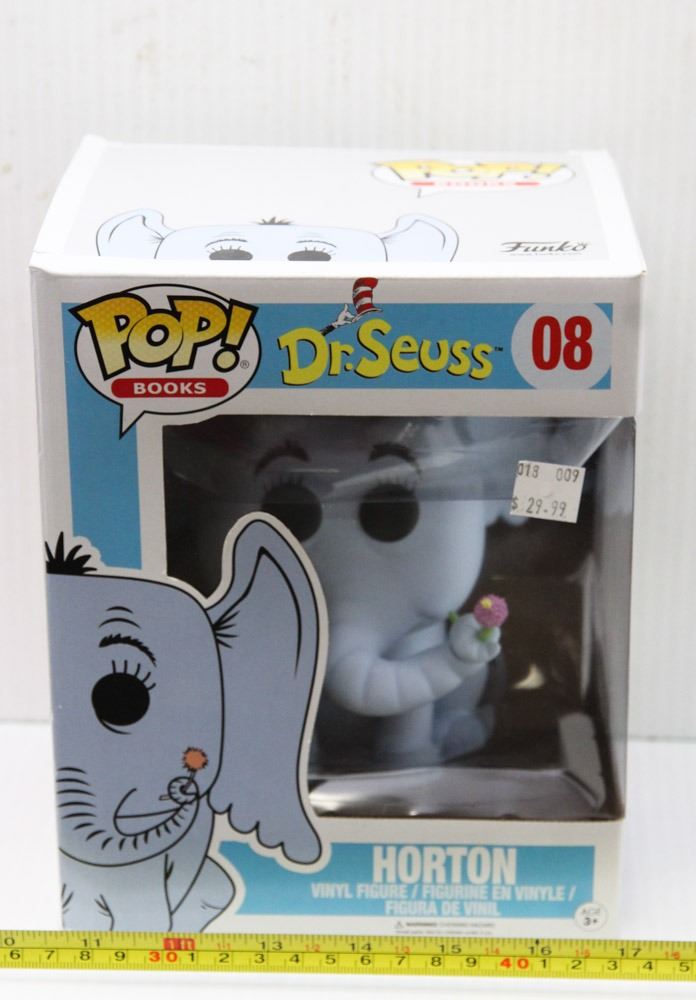 Pop Books Doctor Seuss Horton Funko Pop Figure